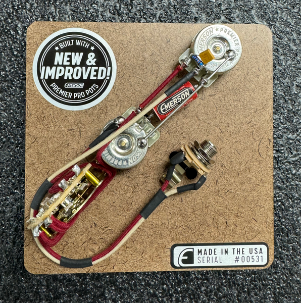 REVERSE CONTROL 3-WAY TELECASTER PREWIRED KIT - PREMIER PRO – Emerson ...